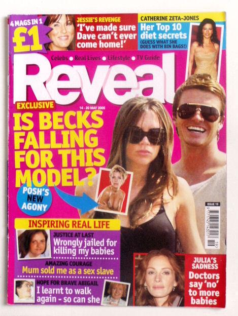 REVEAL Magazine Victoria & David Beckham, Jordan, Julia Roberts (14-20 ...