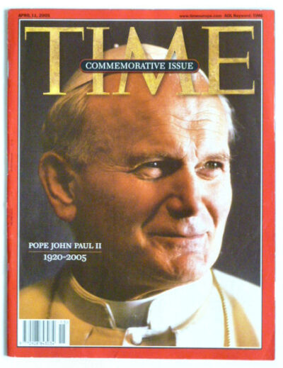 TIME MAGAZINE Pope John Paul II Commemorative Issue (Apr 11, 2005 ...