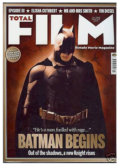 TOTAL FILM Magazine Issue 103 Batman Special, Mickey Rourke, Star Wars ...