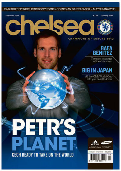 CHELSEA FC Magazine Issue 101 Petr Cech, Emerson Thome (Jan 2013 ...