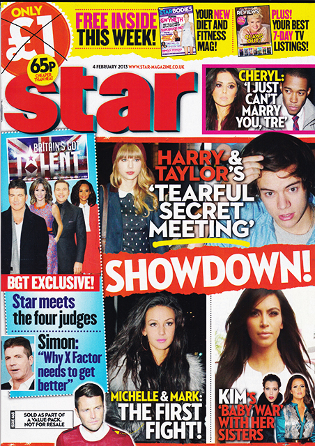 Star Magazine Cover