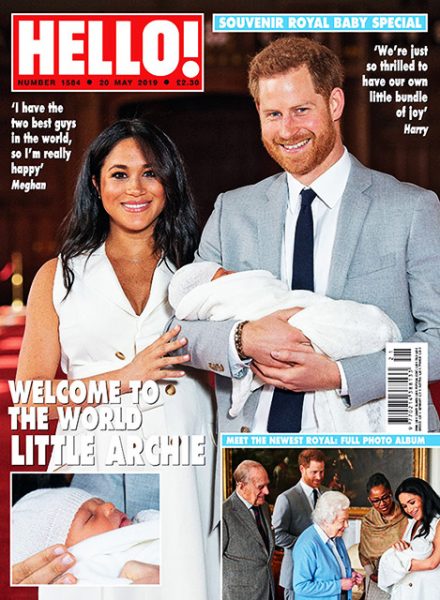 HELLO! Magazine Issue 1584 Harry & Meghan Baby Christening Special (20 ...