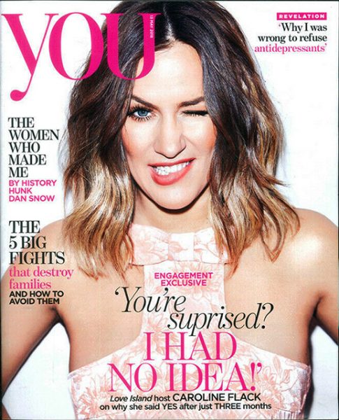 YOU Magazine Caroline Flack, Dan Snow (13 May 2018) - magazinemix.co.uk