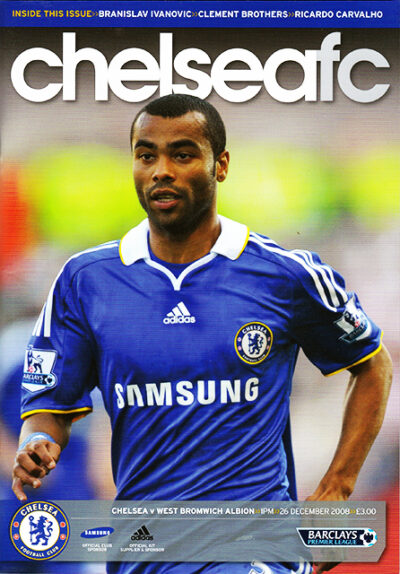 CHELSEA vs WEST BROMWICH ALBION Official Matchday Programme 26 December ...