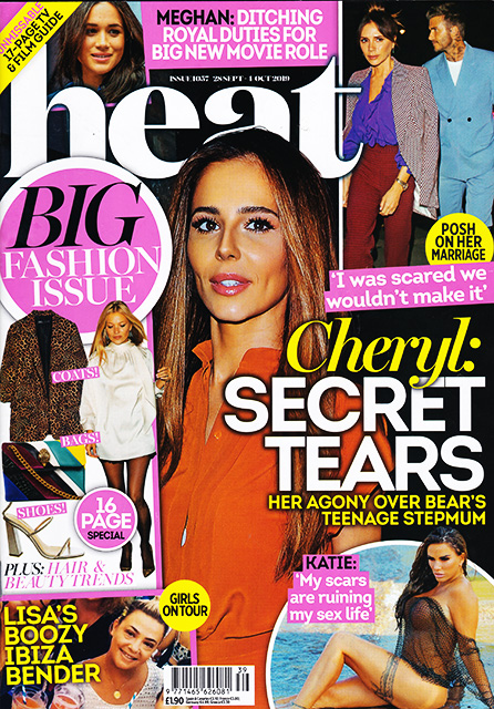 Heat Magazine Issue 1057 Cheryl Cole, Victoria Beckham, Katie Price (28 ...