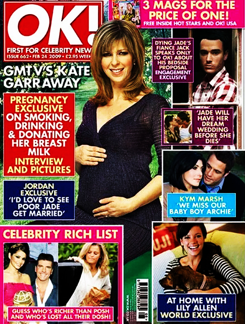 OK! Magazine Issue 662 Kate Garraway & Derek Draper, Jack Tweed & Jade ...